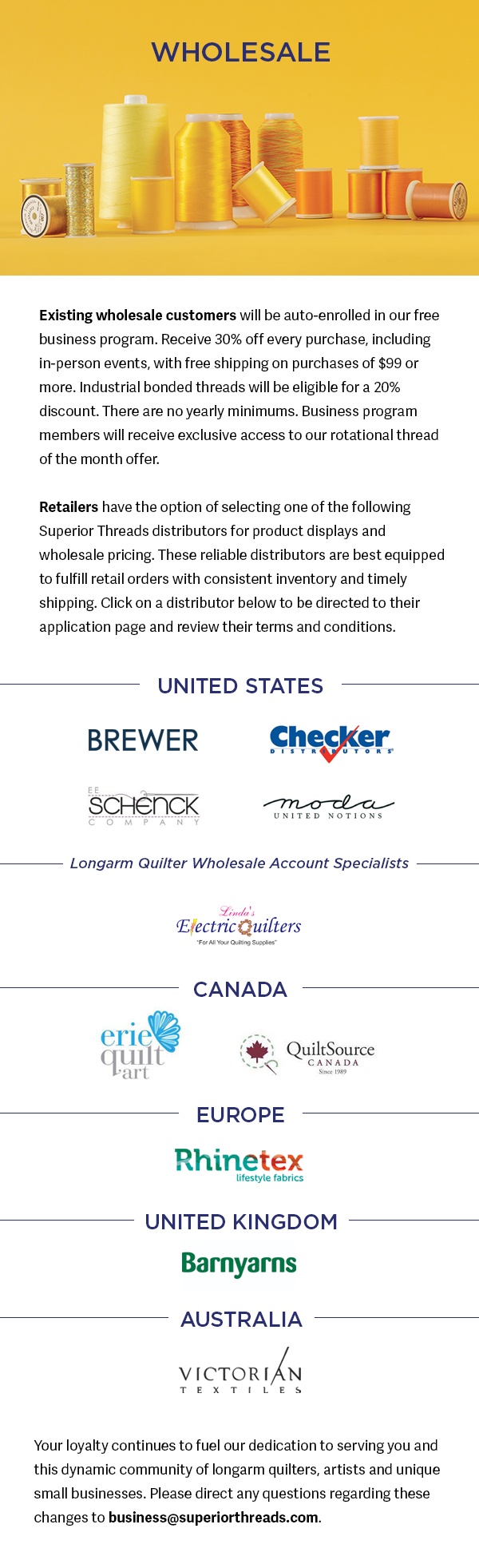 Superior Threads Wholesale | SuperiorThreads.com