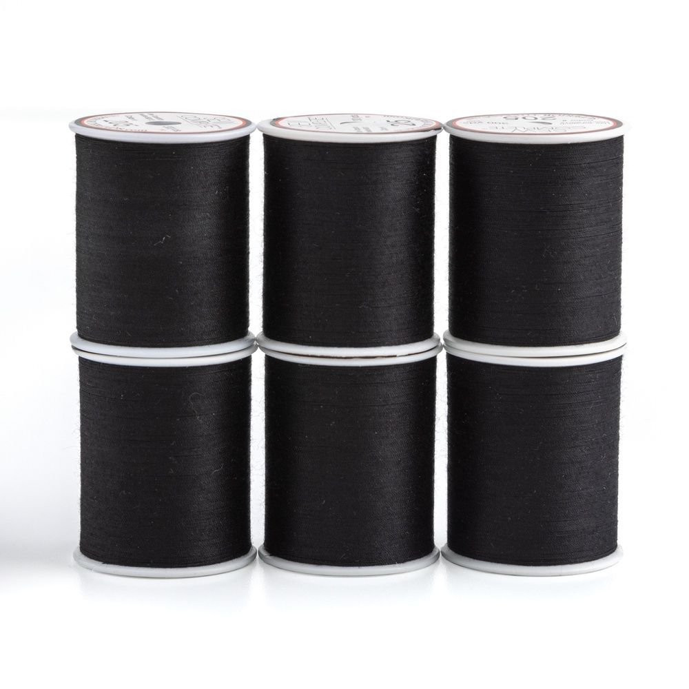 Sew Complete 6-Spool Set – Black
