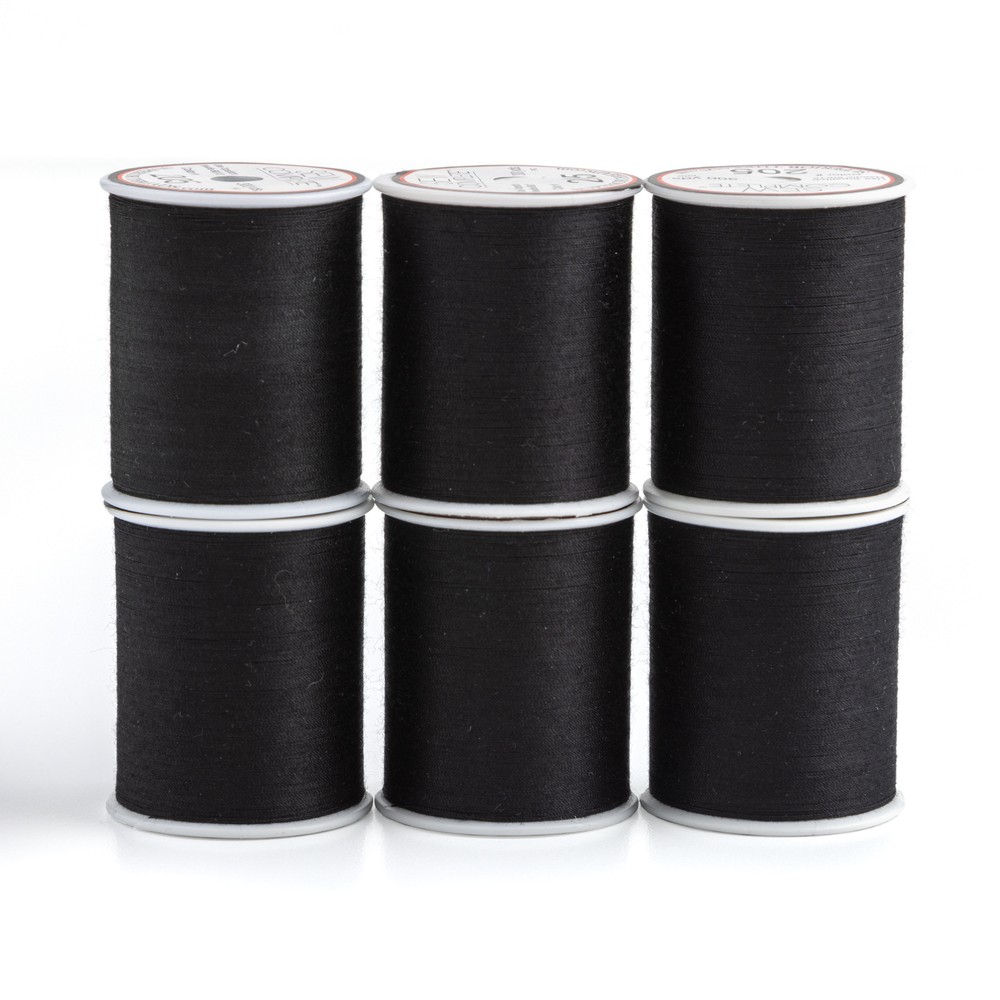 Sew Complete 6 Spool Set - Black | SuperiorThreads.com
