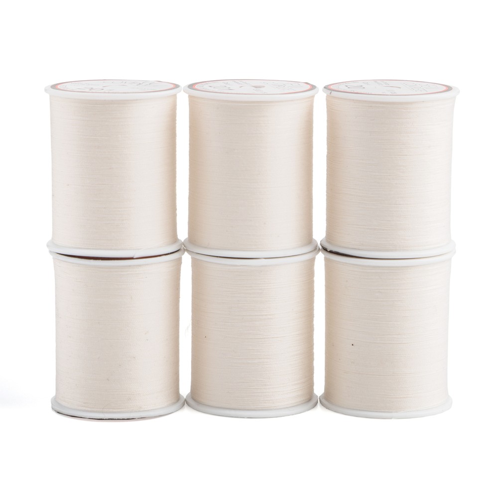 Sew Complete 6-Spool Set – Natural White