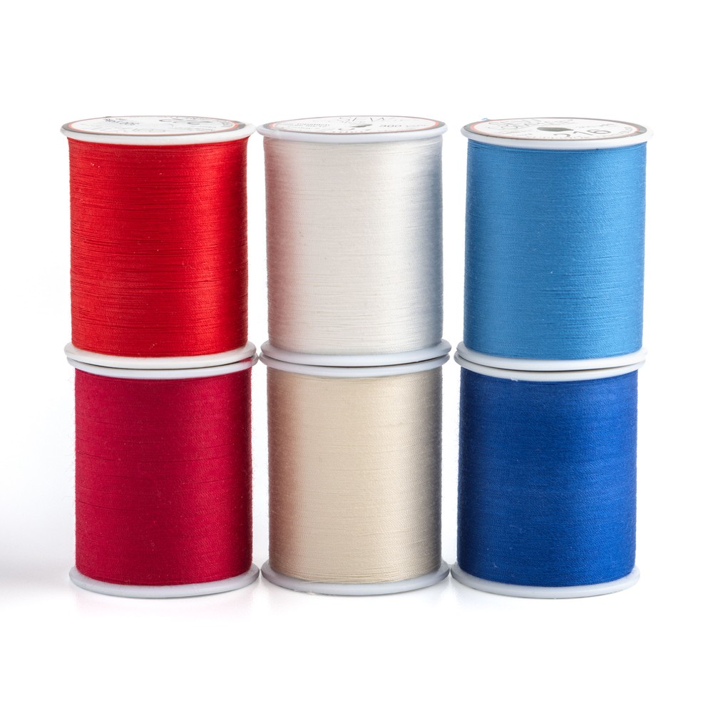 Sew Complete - Sew Complete 6 Spool Set - Red, White, and Blue | SuperiorThreads.com
