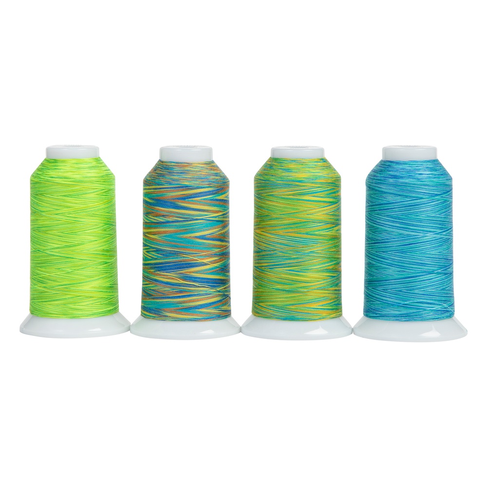OMNI-V Lagoon Thread Set – 4 Variegated Cones