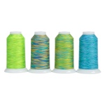 OMNI-V Lagoon Thread Set – 4 Variegated Cones