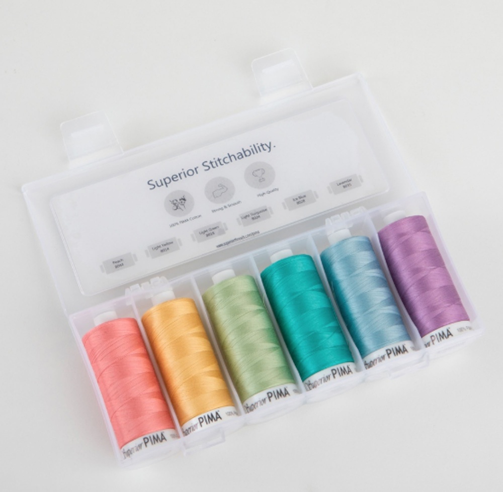 Superior Pima 6-Spool Collection: Pastels Set