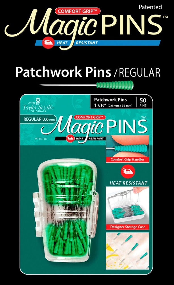 Magic Pins Patchwork Regular - Superior Threads