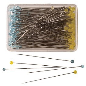 Crystal Glass Head Pins – Quilting Pins Set