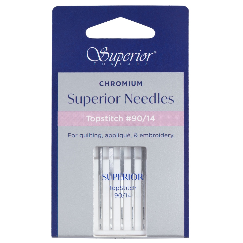 Chromium Topstitch Needles 90/14 – Sewing Needles
