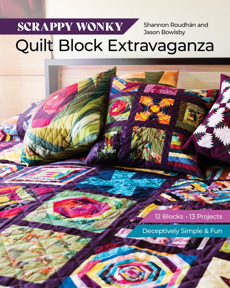 Scrappy Wonky Quilt Block Extravaganza | SuperiorThreads.com