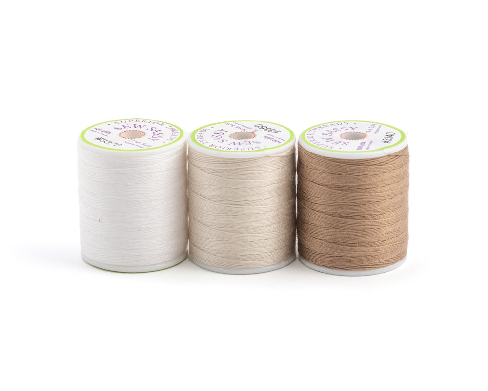 Sew Sassy 3 Spool Thread Set - Neutrals | SuperiorThreads.com