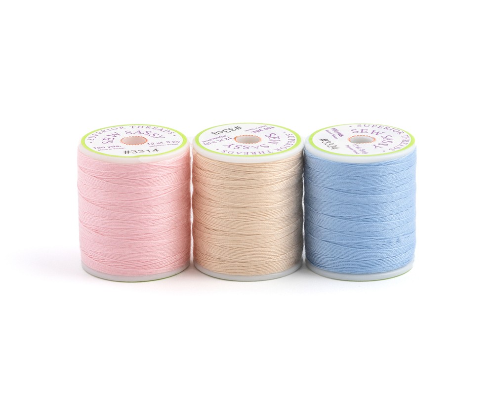 Sew Sassy 3 Spool Thread Set - Pastels | SuperiorThreads.com